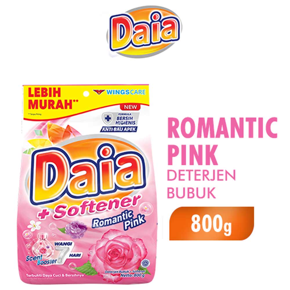 Daia +Softener 800g - Mentari Swalayan : Mentari Swalayan